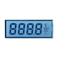 China 3.0 V Positive 6 O' CLOCK Transmissive Segment Screen For Thermometer for sale