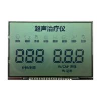 China 6 O' CLOCK Positive Transmissive HTN Segment Code LCD Ultrasonic Therapy Device Display for sale