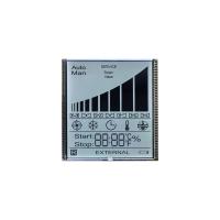 China Factory Customized Size TN 7 Segment LCD Display Monochrome Transimissive Module Transparent Character For Thermostat for sale
