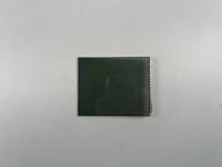 China Transparent HTN LCD Panel Monochrome Segment LCD Display Panel For Thermostat for sale