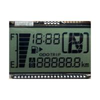 China High  Quality Custom HTN LCD Display Eight Shape Monochrome 7 Segment Graphic LCD Screen For Motorcycle Instruments for sale