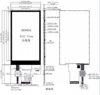China Custom 5 inch 240x240 RGB SPI Interface TFT LCD Panel HIgh Resolution TFT LCD Display for sale