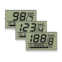 China Custom TN STN HTN FSTN VA Monochrome LCD Display For Industrial Equipment Monochrome LCD for sale
