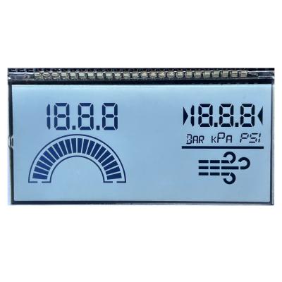 China Custom ROHS Compliant HTN Segment LCD 7 Segment LCD Display for Industrial Control for sale