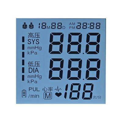 China Custom Rohs Compliant LCD 7 Segment for Medical Equipment Custom HTN FSTN TN LCD Display for sale