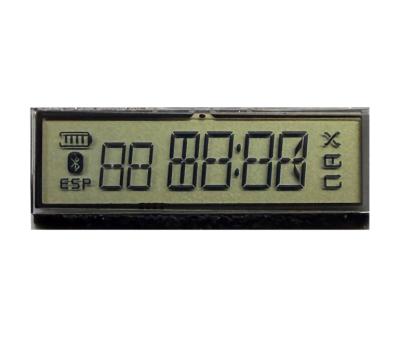 China Custom HTN LCD Display 7 Segment LCD Module for Home Appliance Control Panel Monochrome Screen Manufacturer for sale