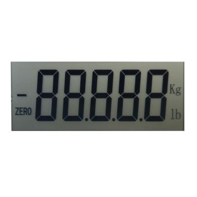 China Custom 7 Segment LCD Display TN LCD Display Manufacturer for Monochrome Segment Screens for sale
