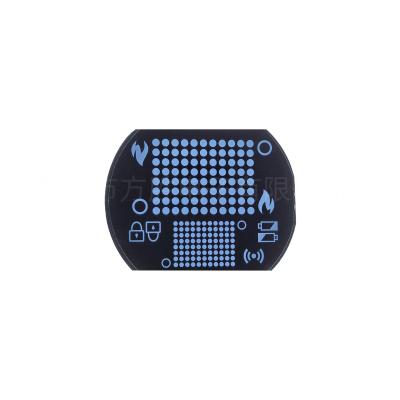 China Custom VA Segment Display for Thermostat | Segment LCD Display Manufacturer with High Contrast and Stable Performance for sale