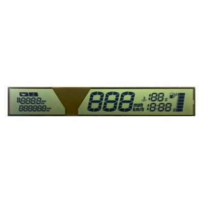 China Customized HTN Segment LCD Display for Speedometer | High Contrast HTC LCD Screen Manufacturer for sale