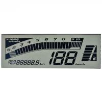 China LCD Display For Dashboard Speedometer Custom Htn Transparent LCD Display for Car/Odometer/Speedometer for sale