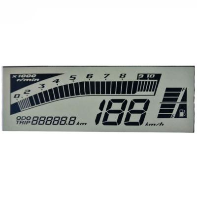 China LCD Display For Dashboard Speedometer Custom Htn Transparent LCD Display for Car/Odometer/Speedometer for sale