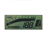 China LCD Display For Dashboard Speedometer Custom Htn Transparent LCD Display for Car/Odometer/Speedometer for sale