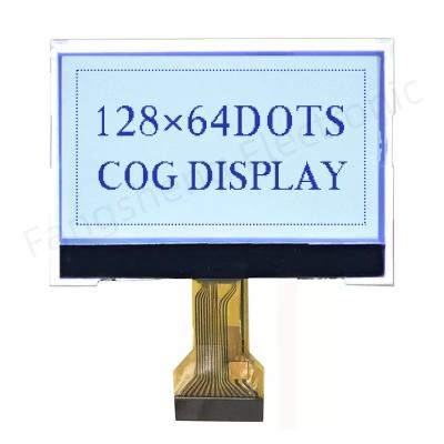 China Monochrome 128x64 Graphic COG LCD Pixels Transflective LCD 128×64 COG FSTN Positive 12864 Dot Matrix Screen for sale
