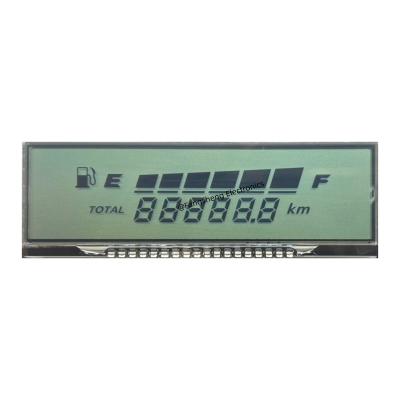China Monochrome LCD Segment Displays for Anti glare Instrument Screen 7 Segment LCD Displays for Motorcycles for sale