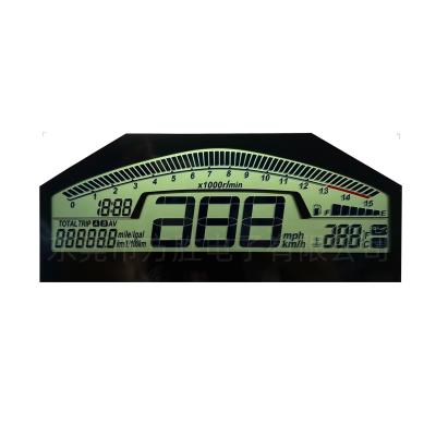 China Custom OEM Segment LCD Display Panel For Motorcycles Segment Type Htn Lcd Segment Code LCD Screen for sale