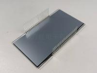 China Monochrome Negative Va Segment Lcd For Speedometer PIN Connector VA Transmissive 7 Segment LCD for sale