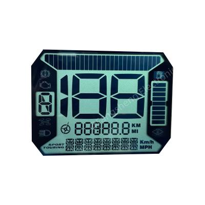China Custom HTN Integrated Motorcycles Speedometer Lcd Display Segment LCD Screens for sale