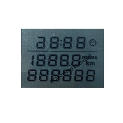 China Custom LCD Display for Speedometer OEM ODM Segment LCD Display for Motorcycles TN Monochrome LCD for sale