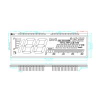 China Wholesale Speedometer LCD Display LCD Screen Dashboard Speedometer LCD Instrument Cluster Display Screen PIN Connection for sale