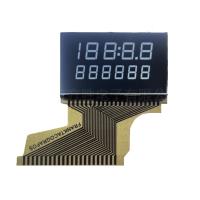 China Custom HTN TN VA LCD for Motorcycles Speedometer Segment LCD Screen for Yamaha for sale