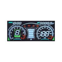 China Custom VA LCD Glass Panel For Speedometer VA Negative Lcd Display VA Segment Lcd Display for sale