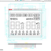 China OEM HTN LCD display Factory htn lcd suppliers Segment LCD Display Segment LCD Display TN/HTN/FSTN/VA for Thermostat for sale