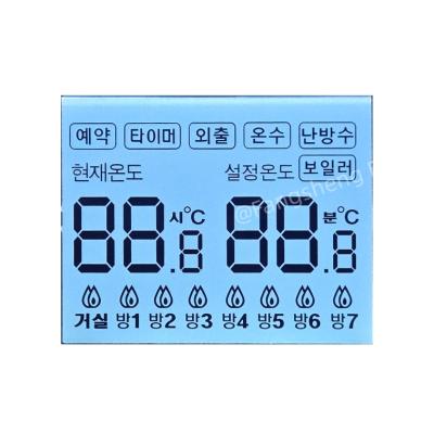 China OEM HTN LCD display Factory htn lcd suppliers Segment LCD Display Segment LCD Display TN/HTN/FSTN/VA for Thermostat for sale