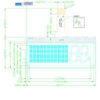 China Custom COG LCD modules for CB Walkie-talkie ST7567A COG Graphic Dot Matrix LCD Module for sale