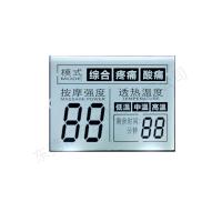 China Custom Black TN Segment LCD Panel LCD Screen LCD Display for Massager Seven Segment LCD for sale