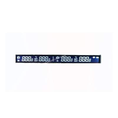 China Custom DFSTN segment LCD display for Temperature display DFSTN Negative LCD Display Module for sale