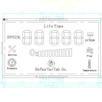 China Custom HTN LCD Display Glass Panel for Instruments And Meters HTN Monochrome Lcd Display Factory for sale