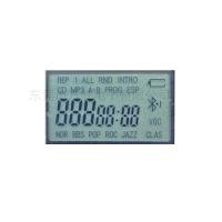 China Custom Tn 7 Segment Monochrome Module LCD Display TN Reflective Positive LCD for Multimedia player for sale