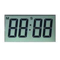 China Custom Tn Positive Reflective 6 O′ Clock Underwater Timer Segment LCD Display 12PIN TN Positive 4-Digits Segment LCD Panel for sale
