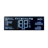 China Custom Vertical Alignment (VA) LCD Modules PIN Connector VA Type LCD Panel For Thermostat for sale