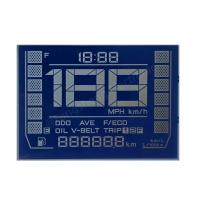 China Custom Speedometer Display Lcd Gauge Panel for Yamaha/Honda HTN Segment LCD Speedometer manufacturer for sale