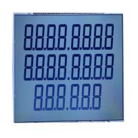 China 6-Digit 7-Segment TN LCD, Big Size Custom Liquid Crystal Display for Fuel Dispenser for sale