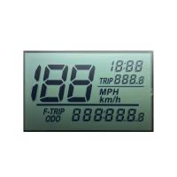 China OEM ODM Motorcycle Display Dashboard Htn Positive Display Semi-Transparent LCD Customized Size HTN LCD Display for sale
