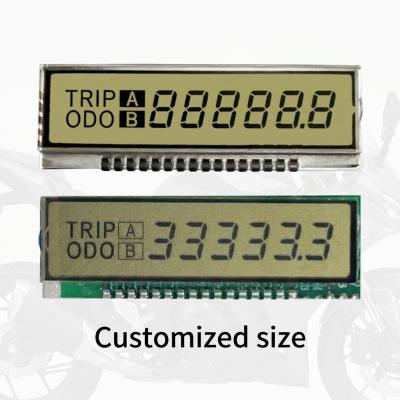 China High Resolution Speedometer Display Lcd Gauge Panel HTN Lcd Display Manufacturers for sale