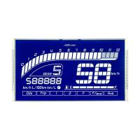 China Wholesale HTN Blue LCD Motorcycles Negative LCD Display for Speedometer HTN Negative Color Screen for sale
