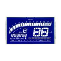 China Wholesale HTN Blue LCD Motorcycles Negative LCD Display for Speedometer HTN Negative Color Screen for sale