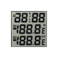 China TN 7 Segment Graphic LCD Module Transparent For Medical / Blood Glucose for sale