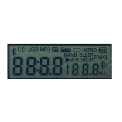 China Custom LCD Screen Monochrome 7 Segment LCD Display Module Segmented LCD Screen Segmented Display Panel for sale