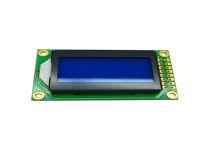 China Small Dot Matrix LCD Segment Display , Character COB Mini 0802 LCD Screen Module for sale