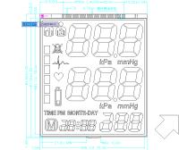 China Custom 7 Segment LCD Display for Medical Instruments | Reflective, Transflective & Transparent LCD for sale
