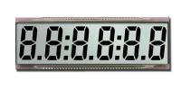 China Pin Connection Various TN LCD Display 4 Digit Segment Glass Panel ROHS Compliant for sale
