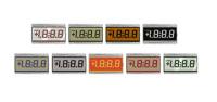 China 4 Digit 7 Segment Color VA LCD Display With Silk Printing Custom Design for sale