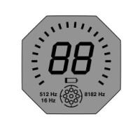 China Octagon Shape Custom LCD Display Special Design 3.0V For Industrial Tool for sale
