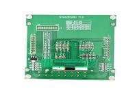 China Blue Lcd Dot Matrix Display , 3.7 Inch Row / Column Driven Dot Matrix Screen for sale