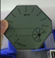 China TN Negative Custom LCD Display , Monochrome Power Meter Reflective Lcd Display for sale