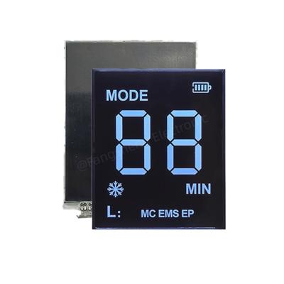 China Custom Negative LCD VA LCD Black or Dark Background Low Power Consumption Custom Segment Lcd for sale